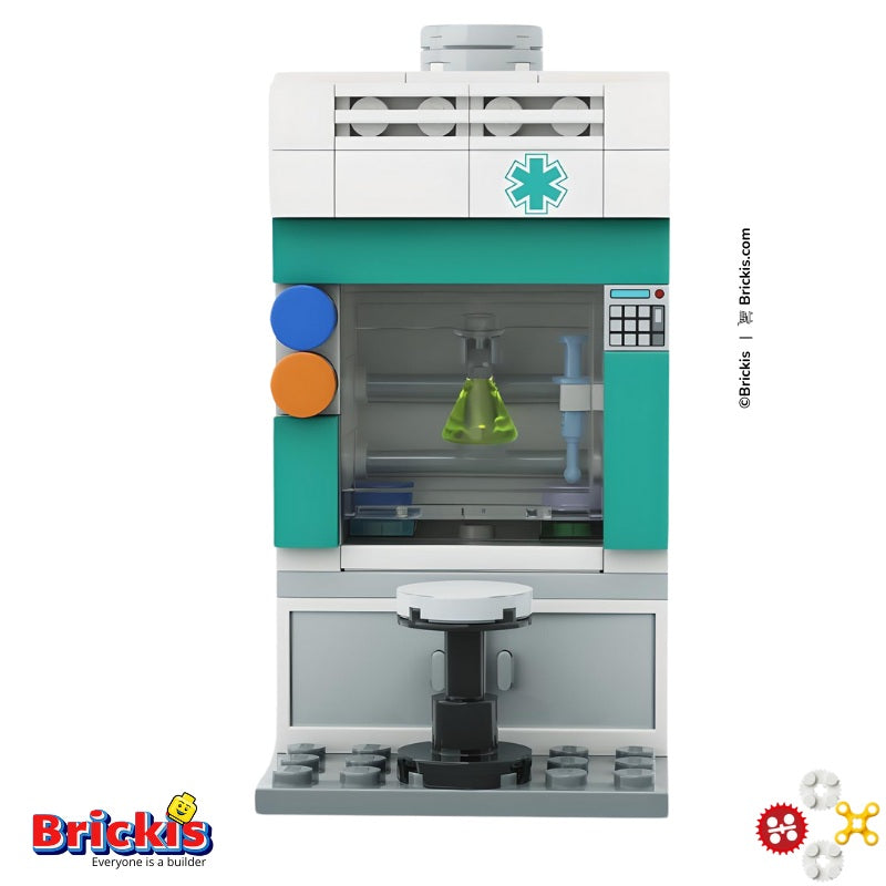 Custom LEGO® Lab Exhaust Fume Hood – Brickis LEGO