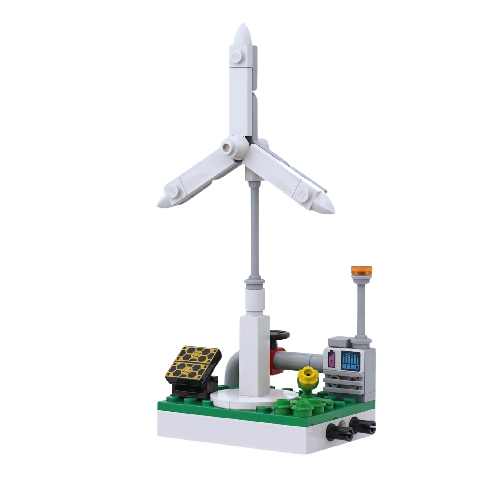 LEGO® Renewable Energy Station – Wind Turbine & Solar Panels STEM Mode ...