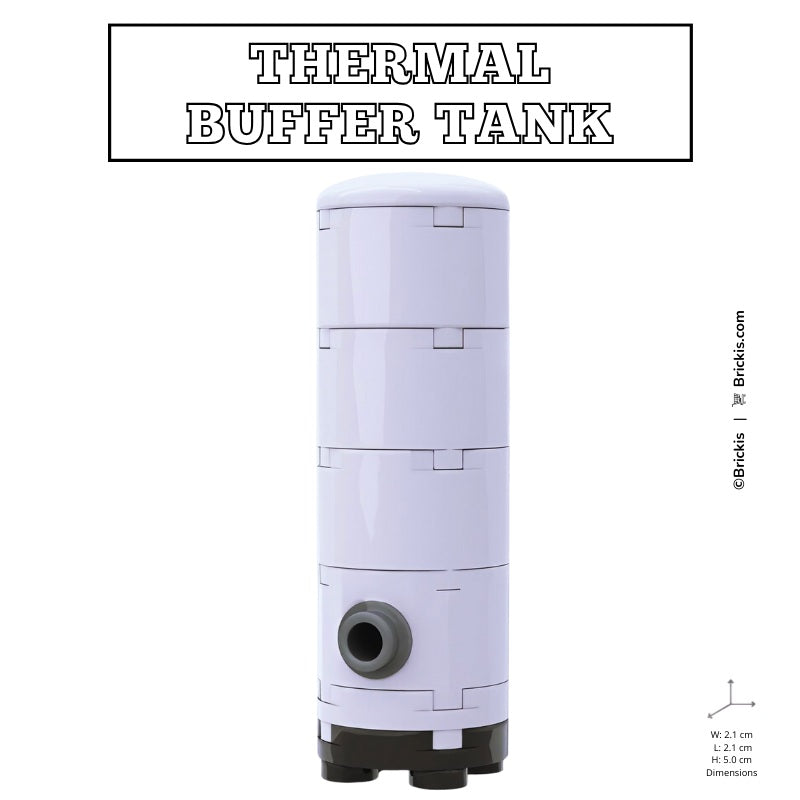 Unidad de bomba de calor aire-agua LEGO® personalizada – Brickis LEGO