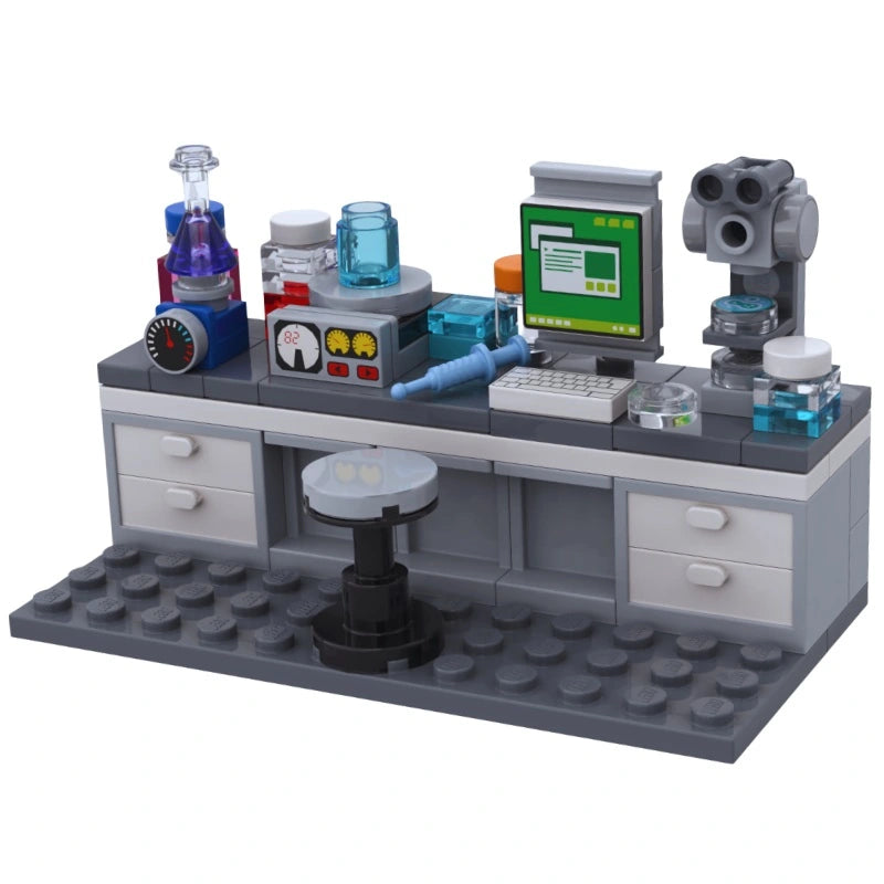 LEGO® MOC Science Lab Workstation – Brickis LEGO