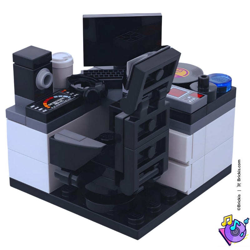 Custom LEGO® DJ Mixing Desk – Brickis LEGO