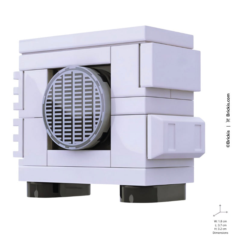 Unità pompa di calore aria-acqua LEGO® personalizzata – Brickis LEGO
