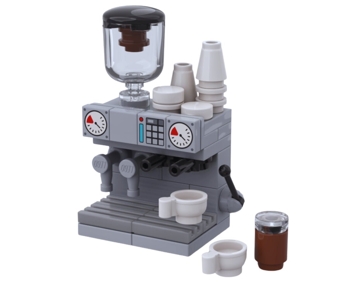 MOC Whiskey & Liquor Bottle Set built of LEGO® bricks – Brickis LEGO