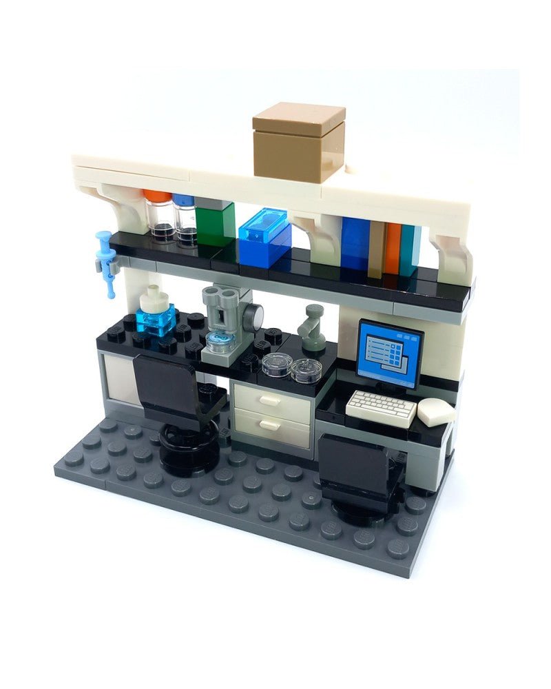 LEGO® MOC Laboratory for scientific research bench workstation - bench ...
