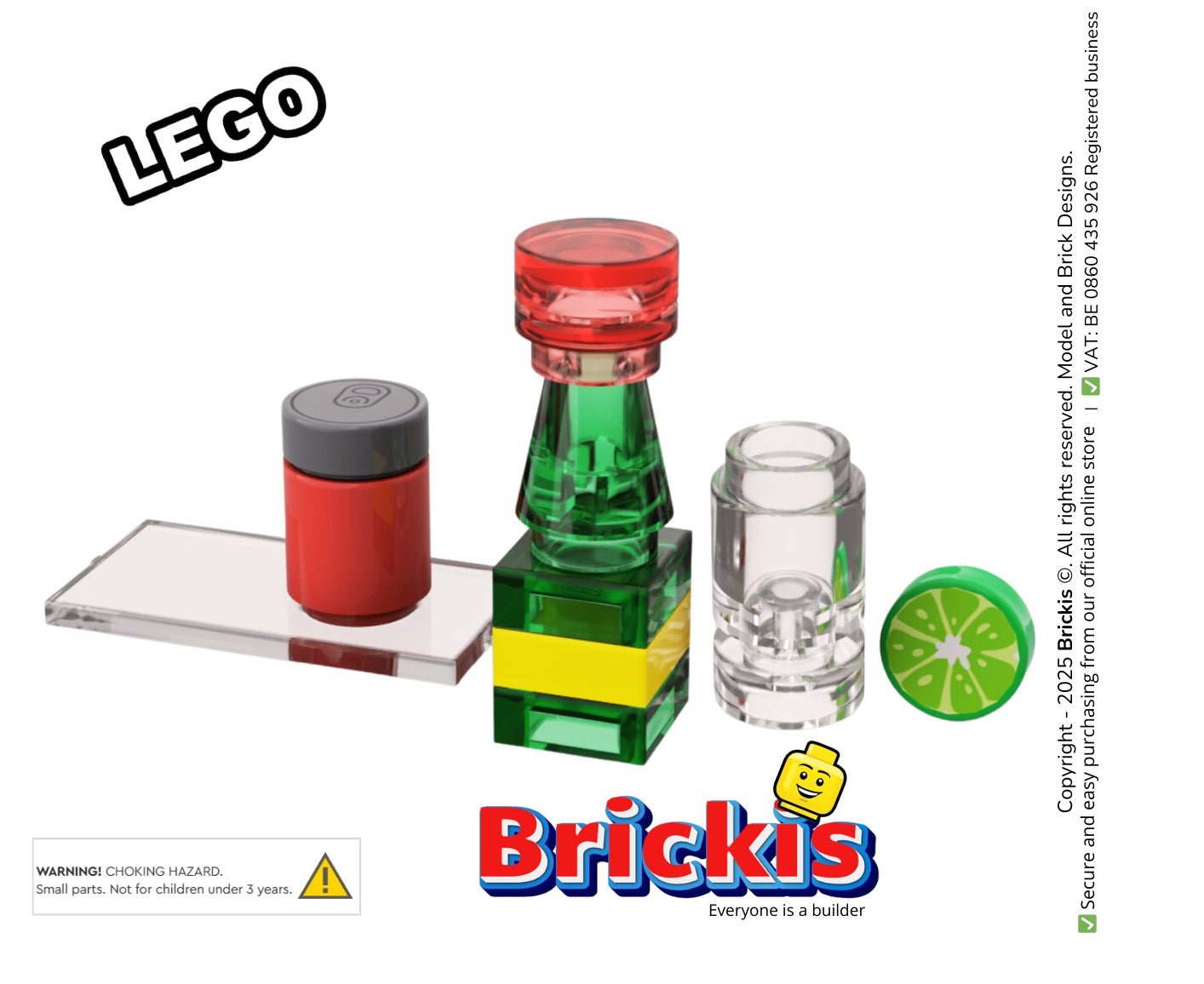 Cocktail de whisky LEGO® MOC Scotch – Brickis LEGO
