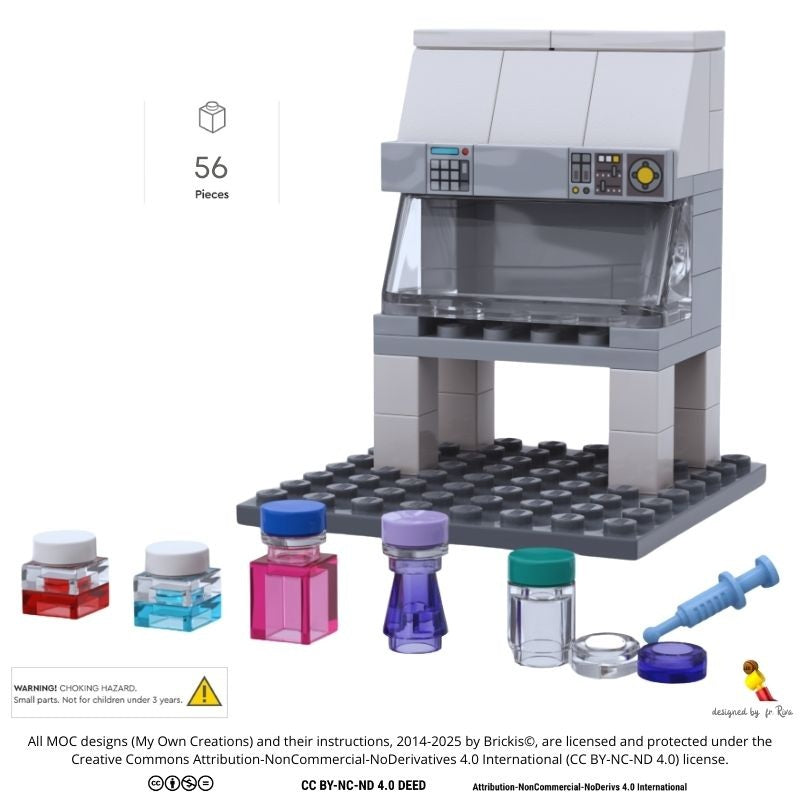 LEGO® Science Lab Biosafety Cabinet – Brickis LEGO